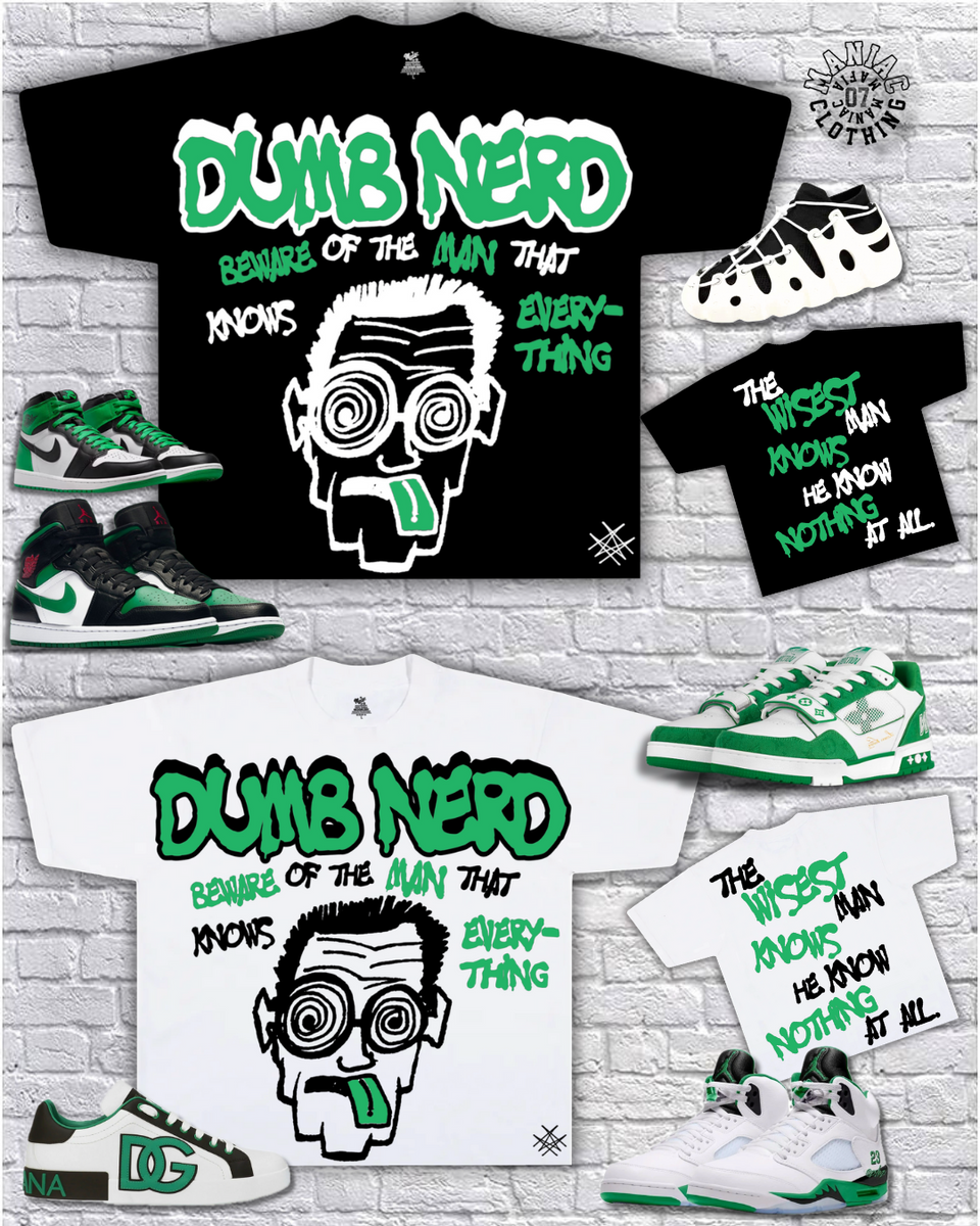Dumb Nerd Graphic Tshirt – Maniac Clothing LLC